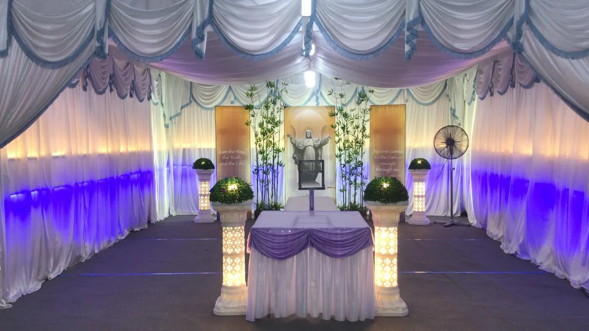 3-D Christian Backdrop Designs